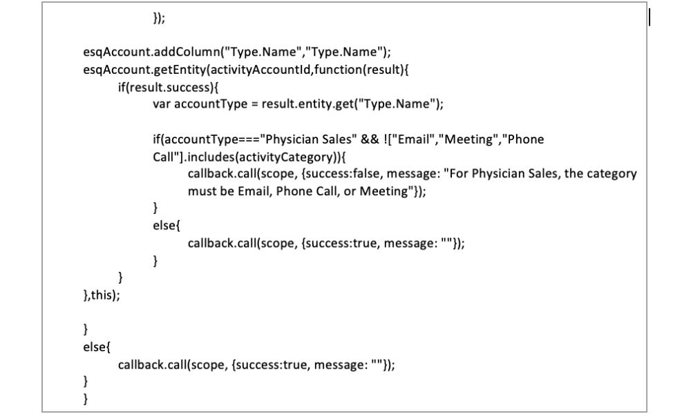 How to Build an Activity Validation Rule in Creatio Using an ESQ Query Involving a Parent Object